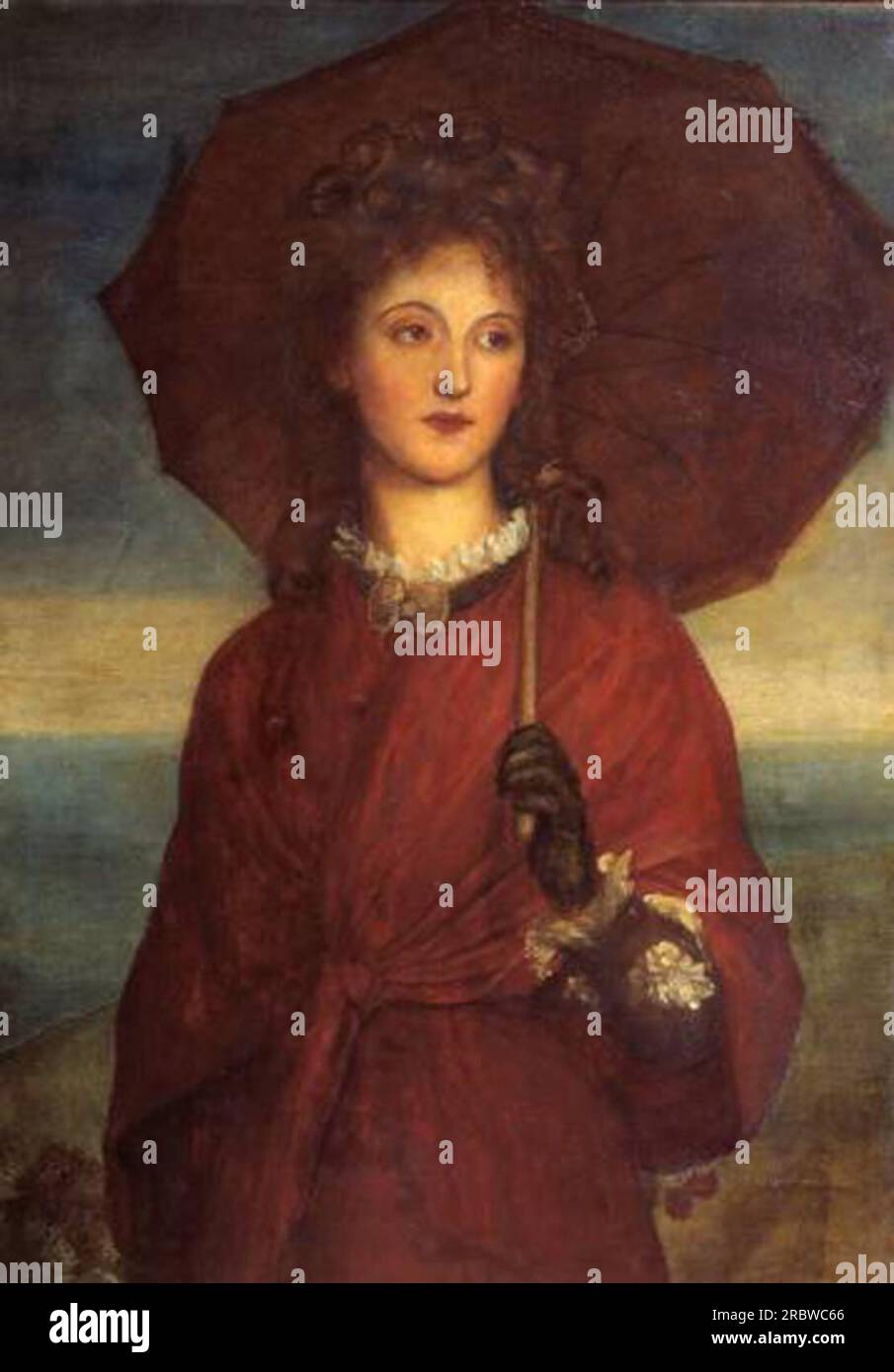 Eveleen Tennant, later Mrs F.W.H. Myers 1880 by George Frederick Watts ...