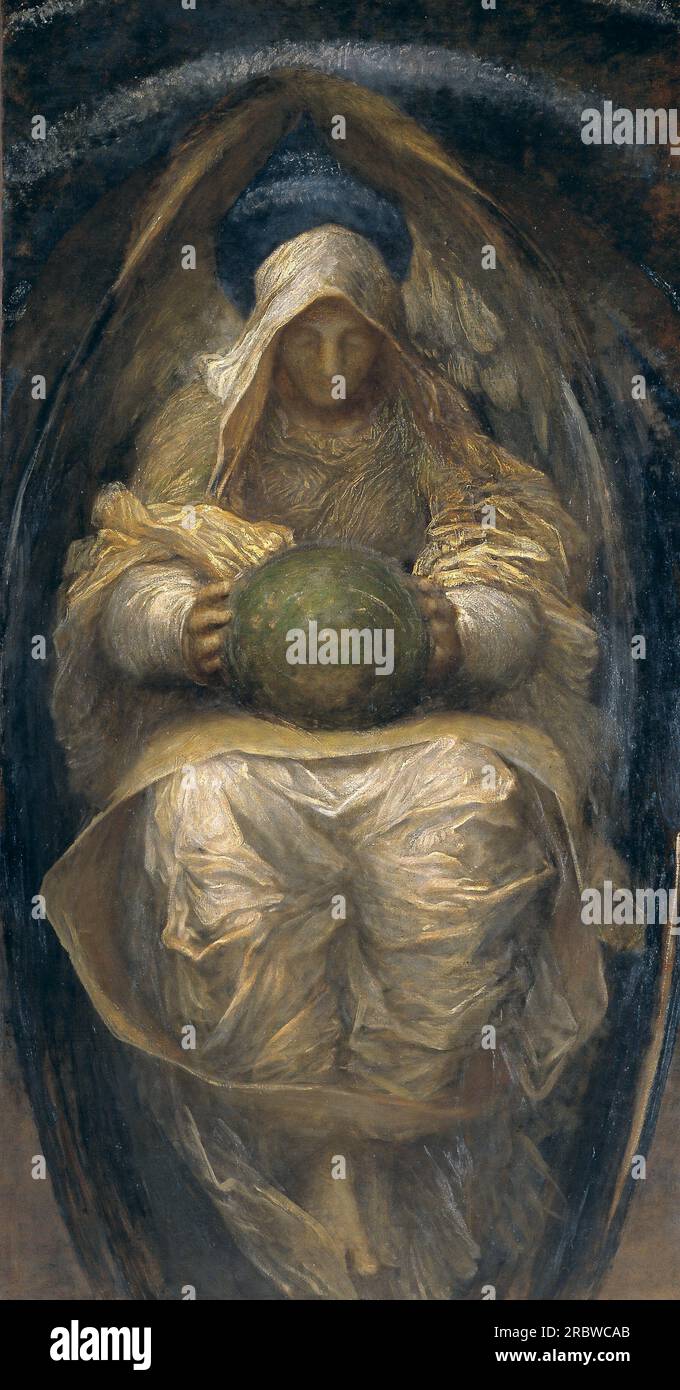All Pervading 1887 by George Frederick Watts Stock Photo - Alamy
