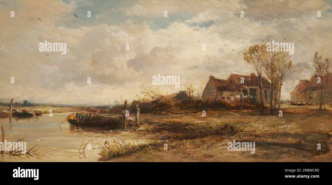 Snape, Suffolk 1878 by James Webb Stock Photo - Alamy