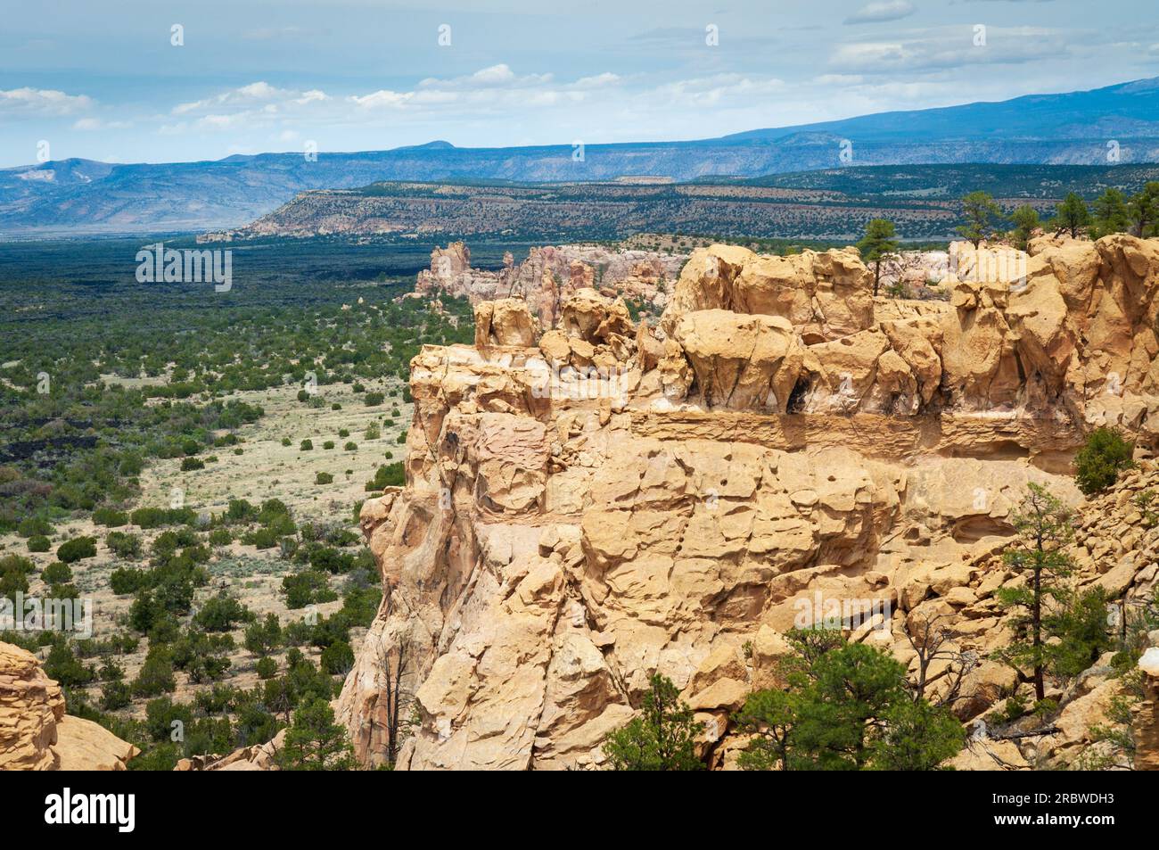 El Malpais National Monument in western New Mexico Stock Photo - Alamy