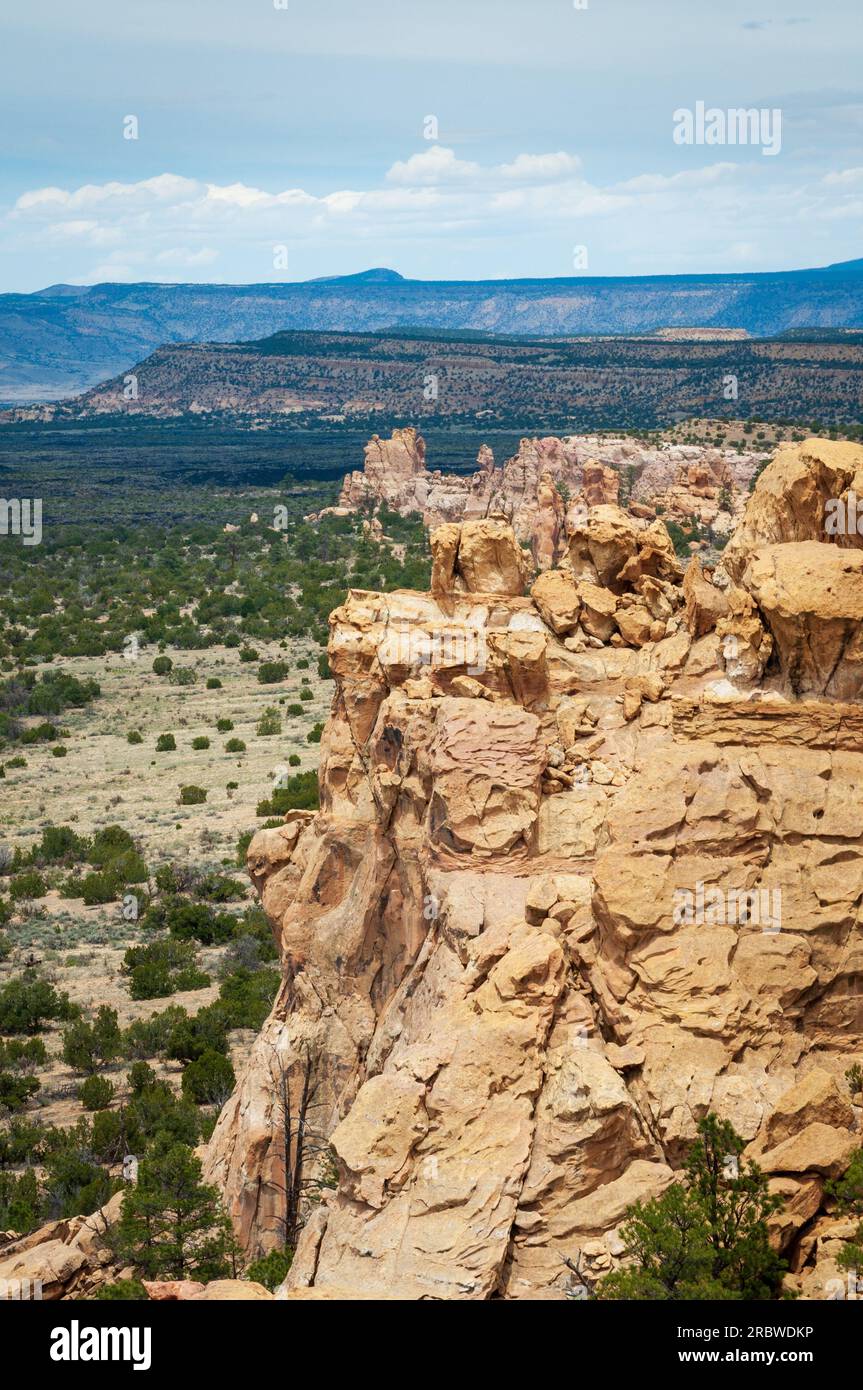 El Malpais National Monument in western New Mexico Stock Photo - Alamy