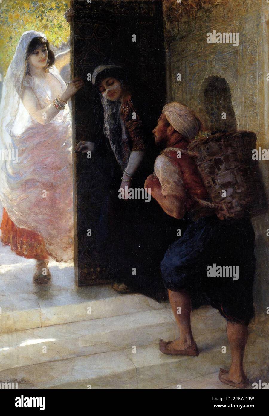 One Thousand and One Nights 1900 by Edwin Lord Weeks Stock Photo - Alamy