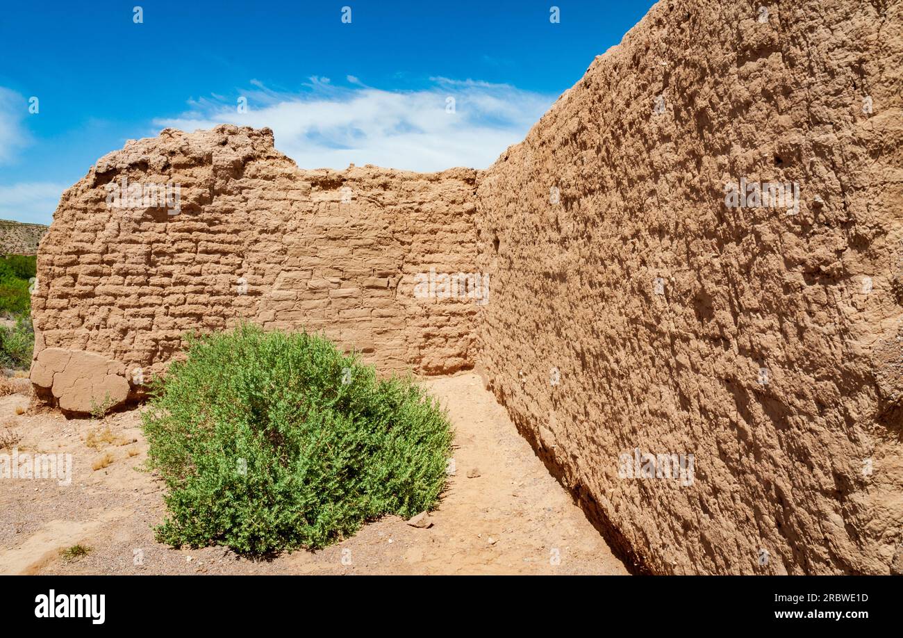 Fort Selden State Monument, Museum in Radium Springs, New Mexico Stock ...