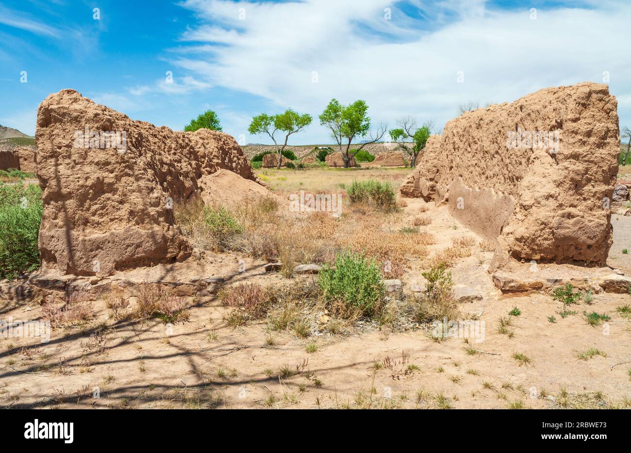 Fort Selden State Monument, Museum in Radium Springs, New Mexico Stock ...