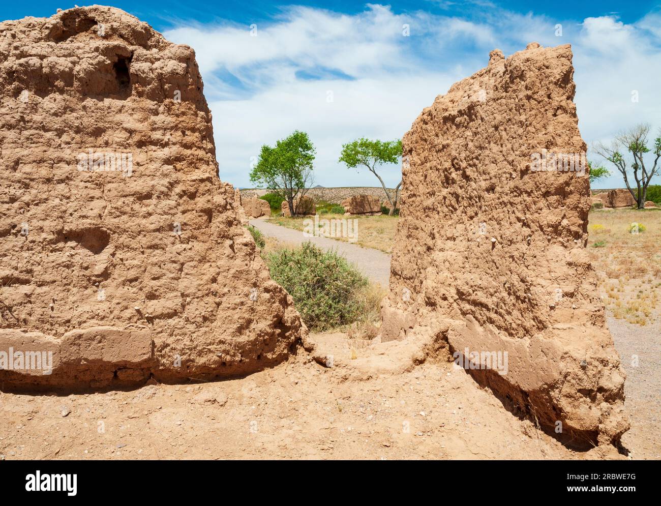 Fort Selden State Monument, Museum in Radium Springs, New Mexico Stock ...