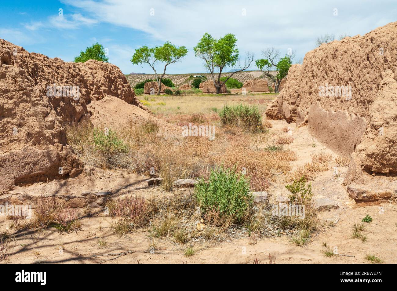 Fort Selden State Monument, Museum in Radium Springs, New Mexico Stock ...
