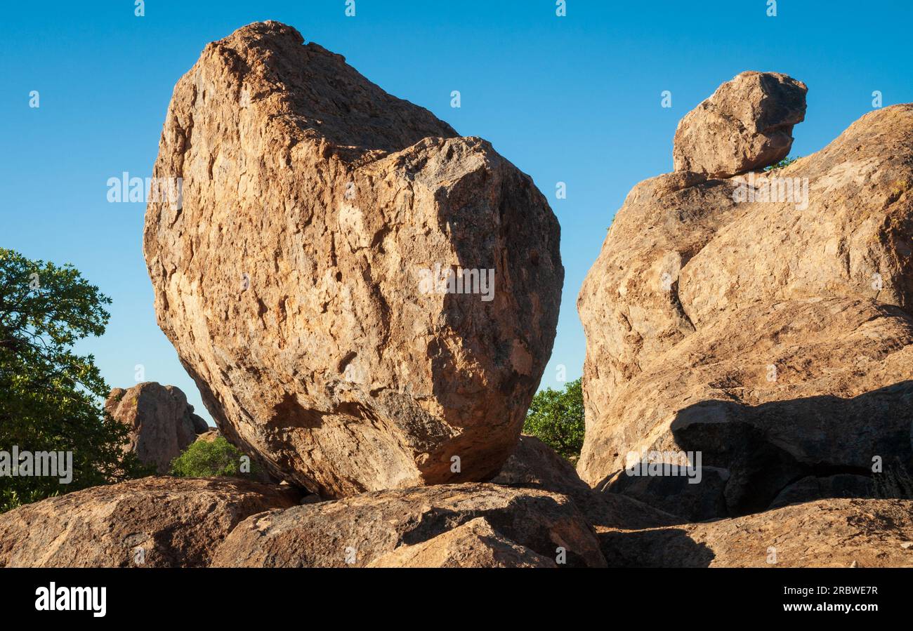 City of Rocks State Park, State park in the Faywood in New Mexico Stock ...