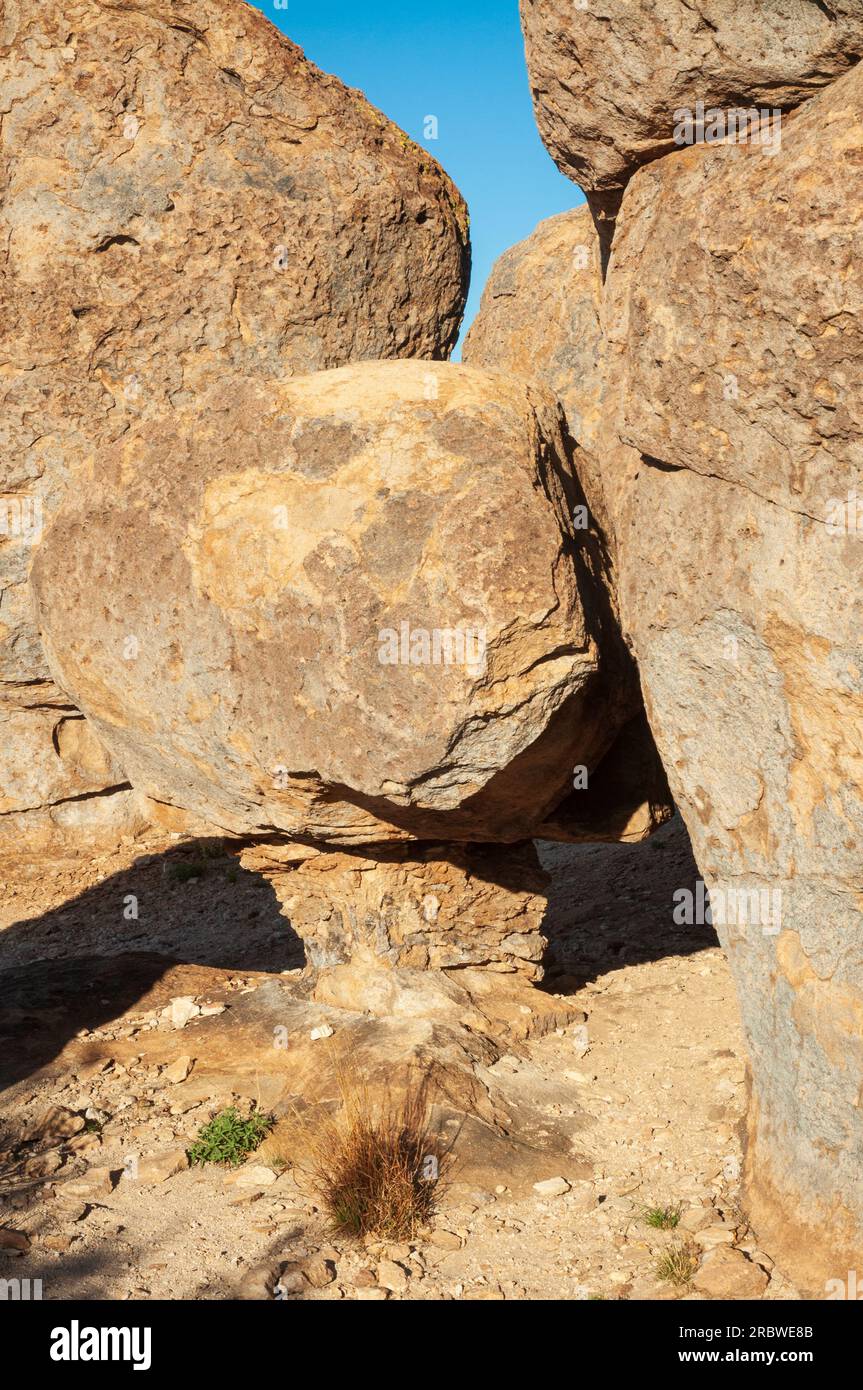 City of Rocks State Park, State park in the Faywood in New Mexico Stock ...