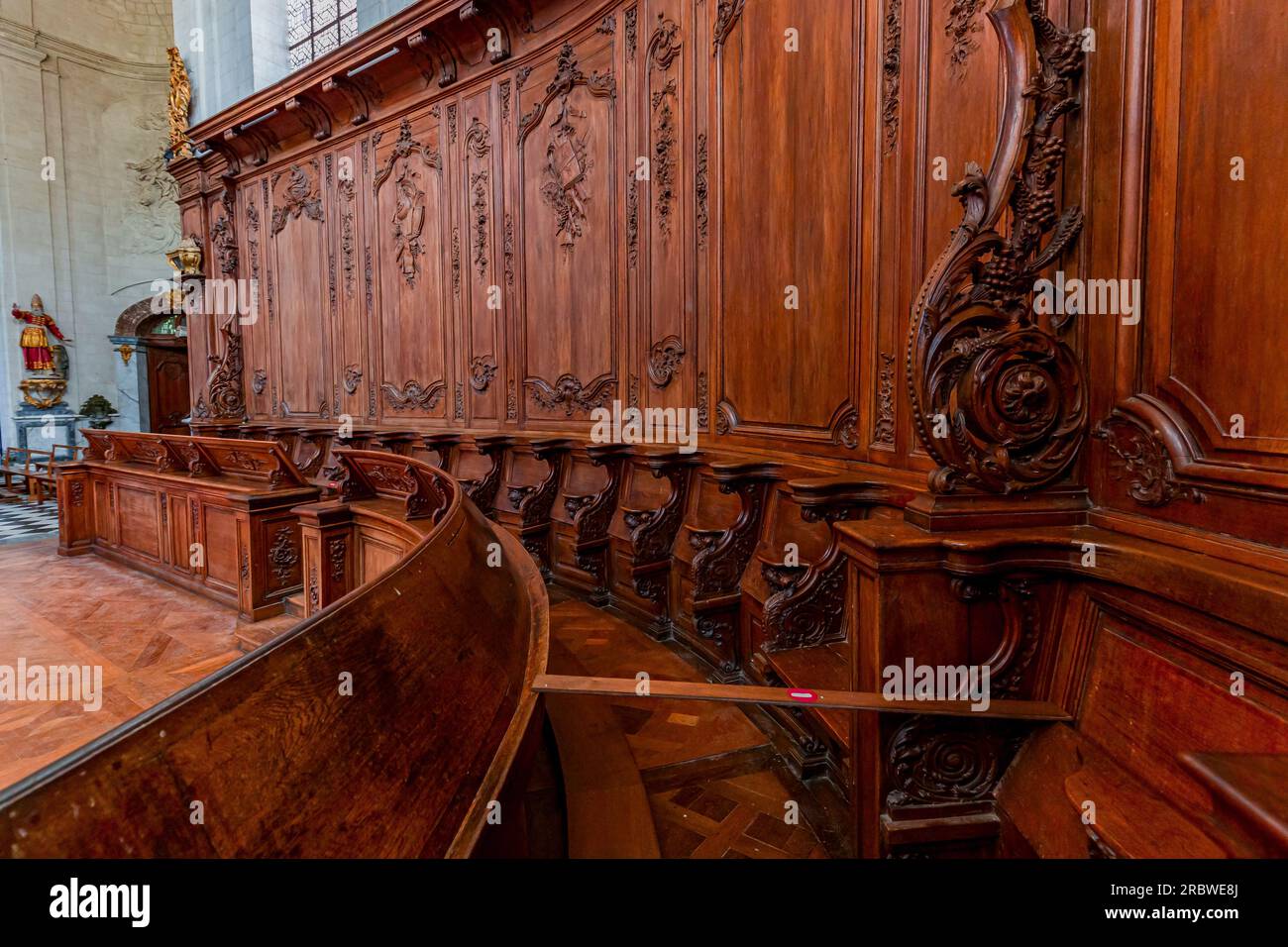 ARGOULES, FRANCE, JUNE 16, 2023 : interiors and architectural details ...