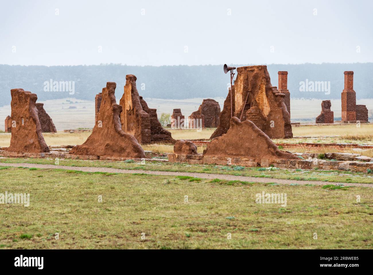 Fort Union National Monument, NPS Site in in New Mexico Stock Photo - Alamy