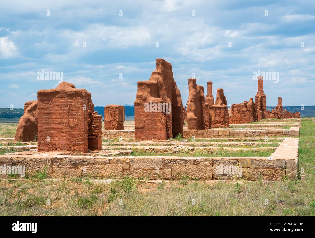 Fort Union National Monument, NPS Site in in New Mexico Stock Photo - Alamy
