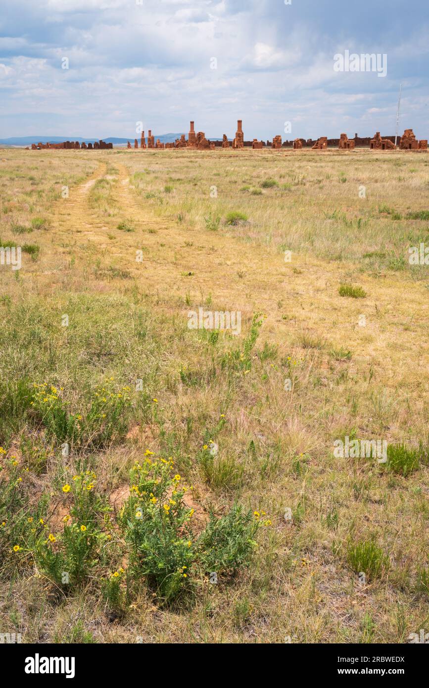 Fort Union National Monument, NPS Site in in New Mexico Stock Photo - Alamy