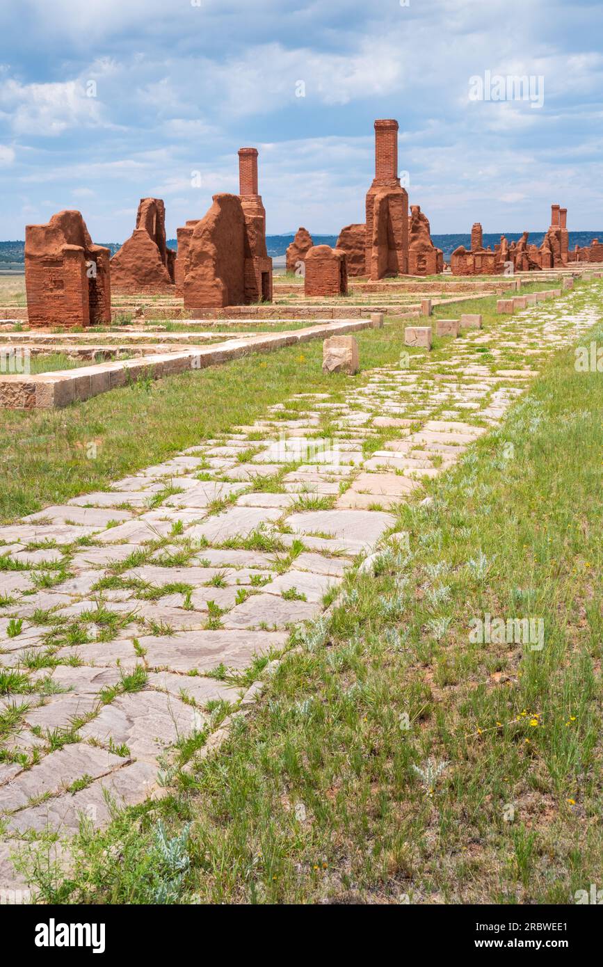 Fort Union National Monument, NPS Site in in New Mexico Stock Photo - Alamy