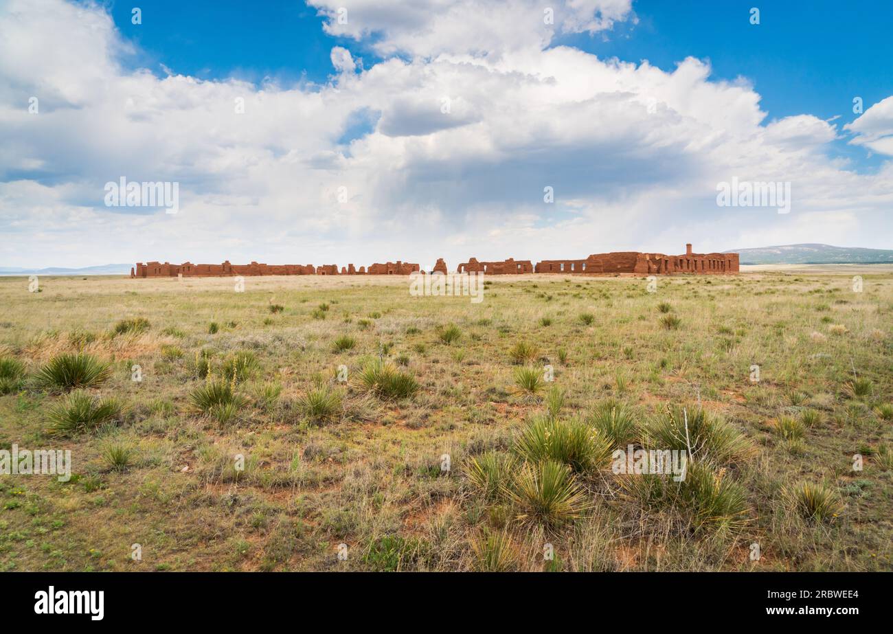 Fort Union National Monument, NPS Site in in New Mexico Stock Photo - Alamy