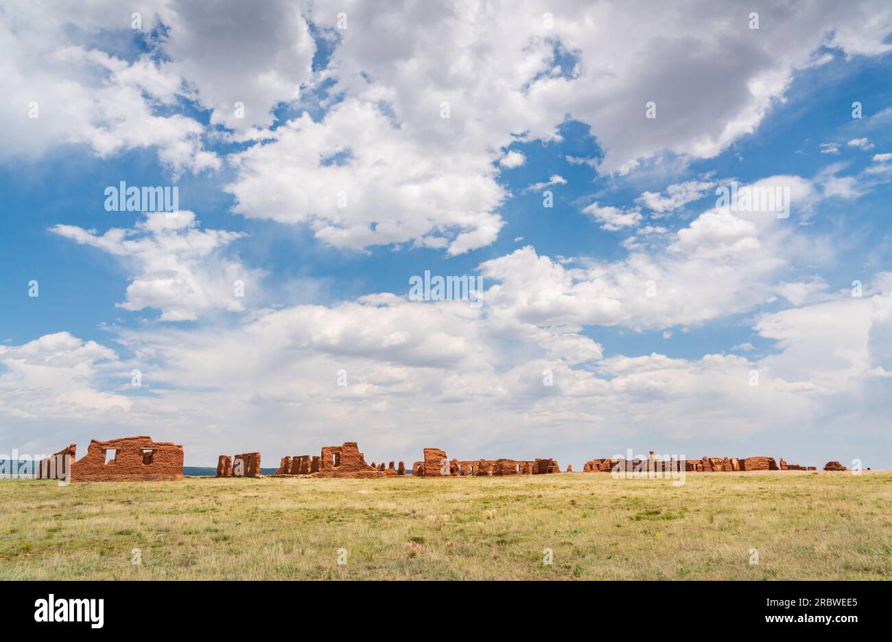 Fort Union National Monument, NPS Site in in New Mexico Stock Photo - Alamy