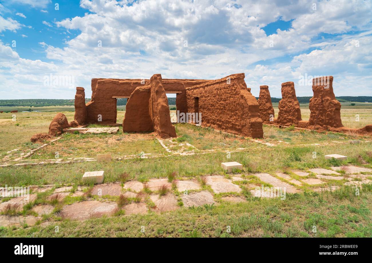 Fort Union National Monument, NPS Site in in New Mexico Stock Photo - Alamy