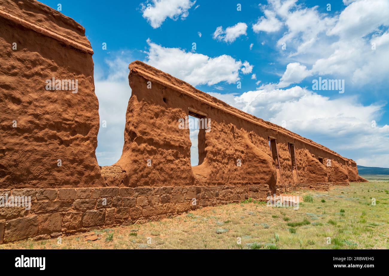 Fort Union National Monument, NPS Site in in New Mexico Stock Photo - Alamy