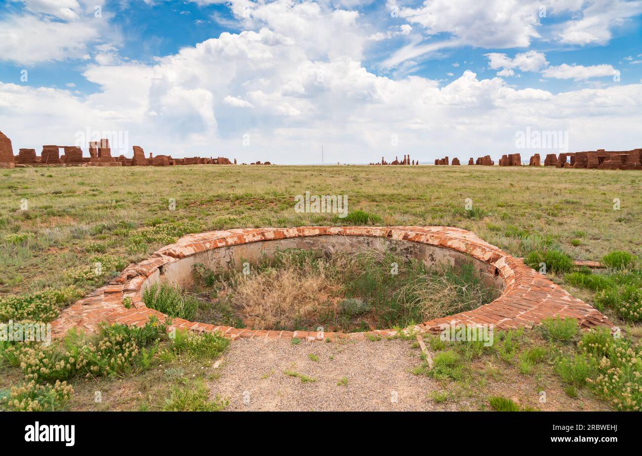 Fort Union National Monument, NPS Site in in New Mexico Stock Photo - Alamy