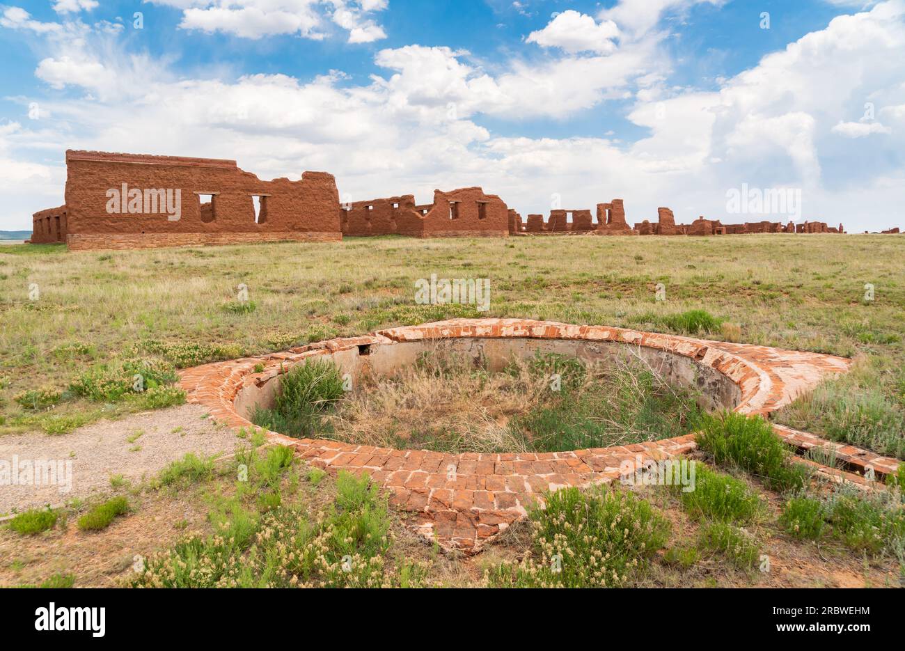 Fort Union National Monument, NPS Site in in New Mexico Stock Photo - Alamy