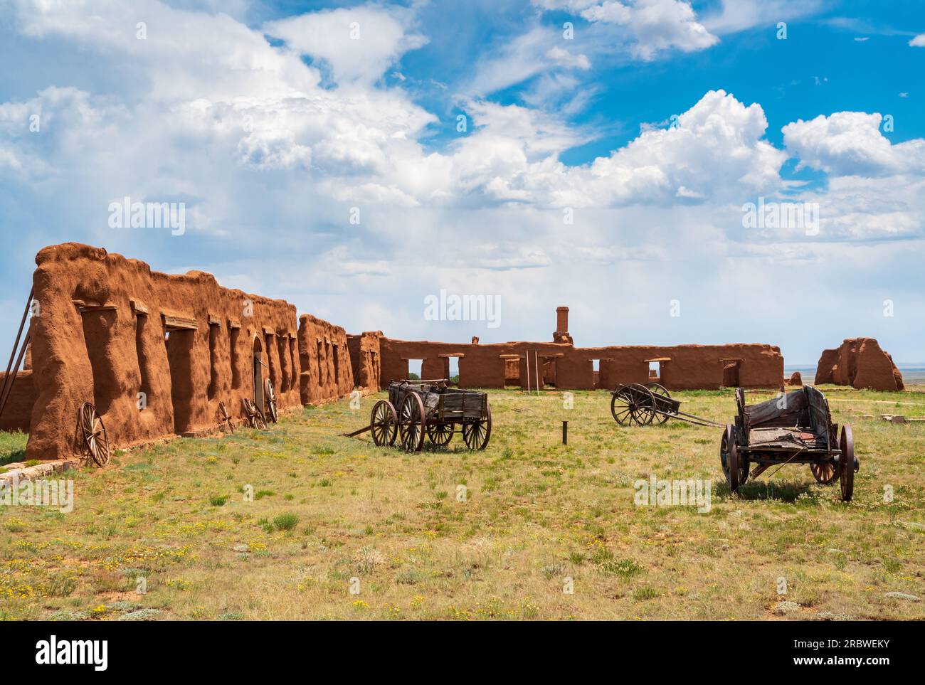 Fort Union National Monument, NPS Site in in New Mexico Stock Photo - Alamy