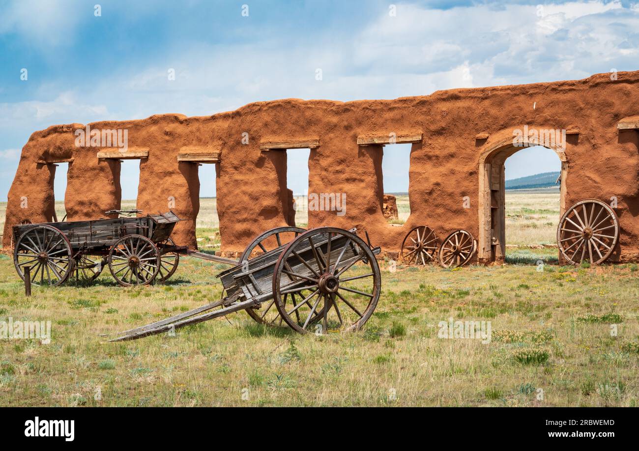 Fort Union National Monument, NPS Site in in New Mexico Stock Photo - Alamy