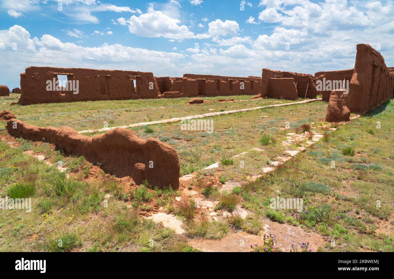 Fort Union National Monument, NPS Site in in New Mexico Stock Photo - Alamy