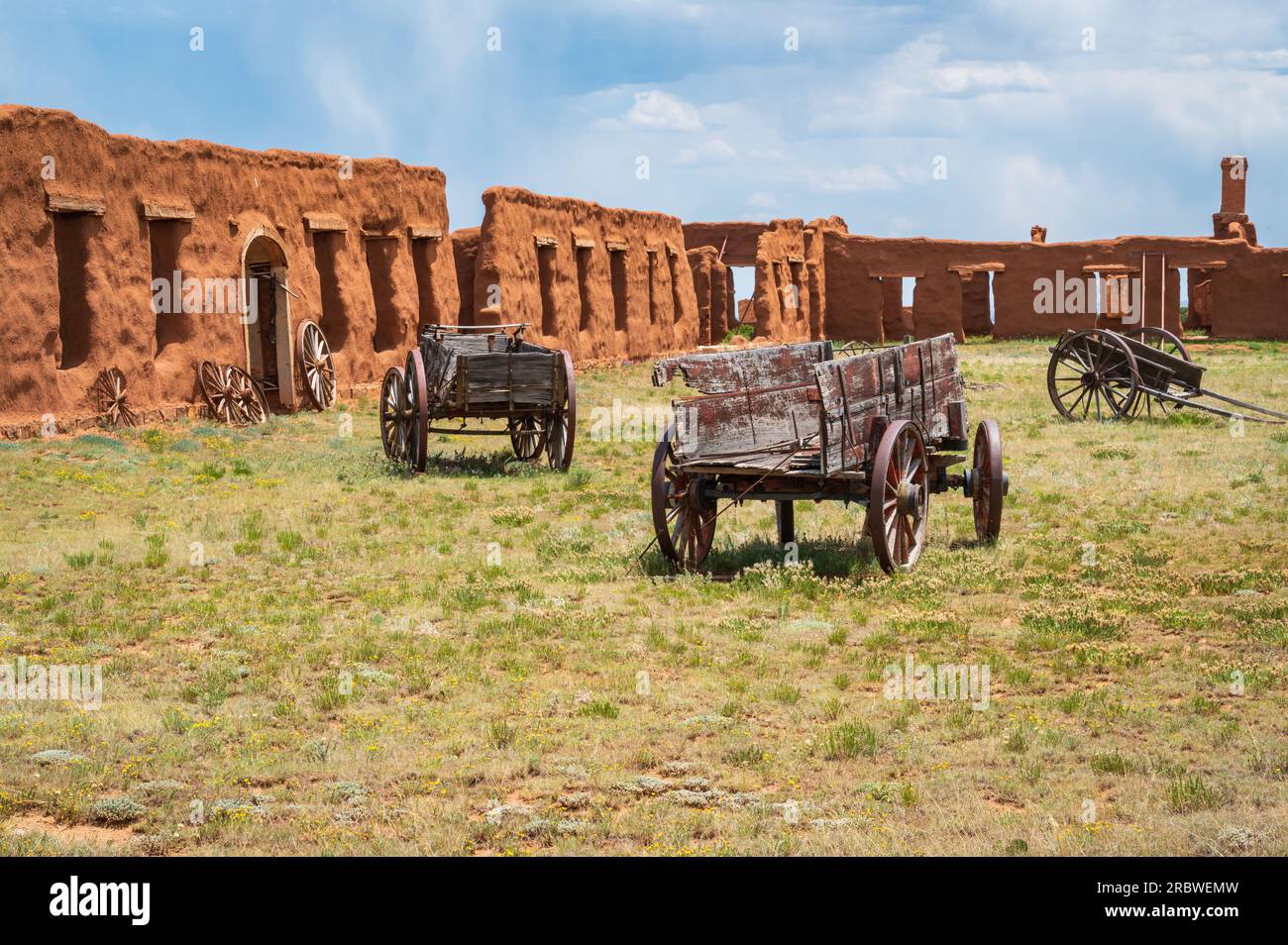 Fort Union National Monument, NPS Site in in New Mexico Stock Photo - Alamy