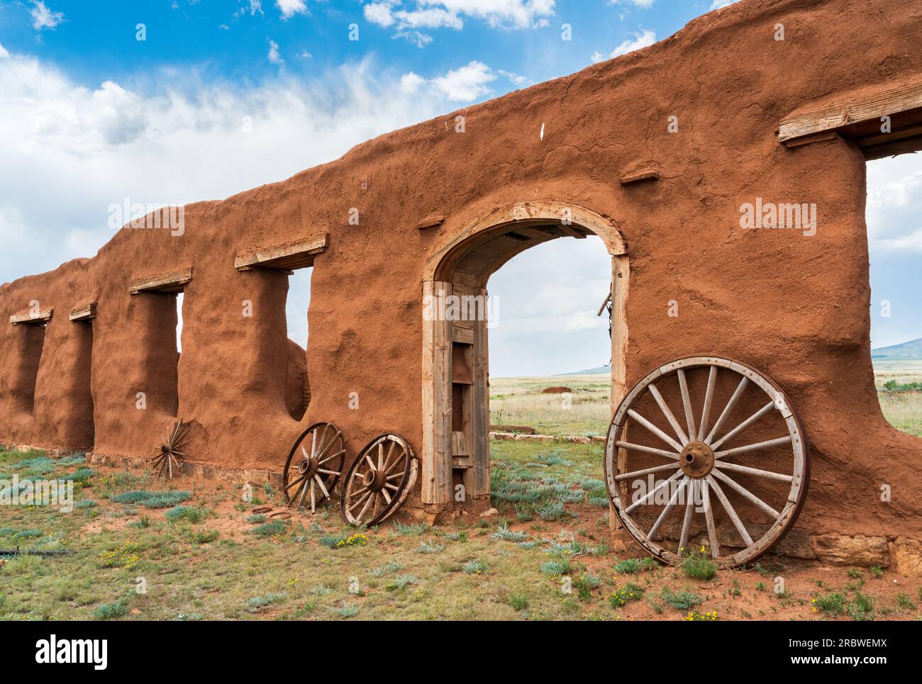 Fort Union National Monument, NPS Site in in New Mexico Stock Photo - Alamy