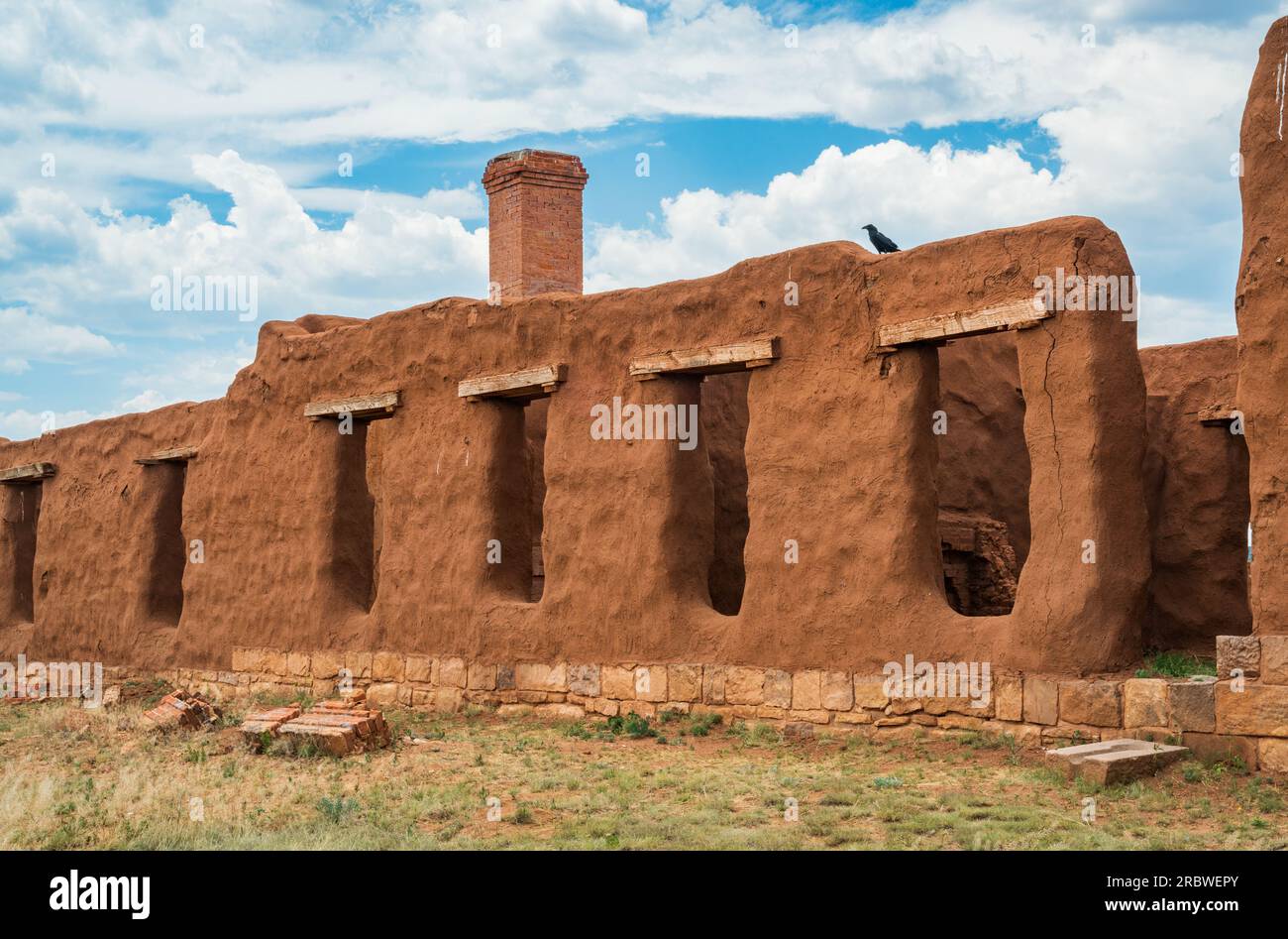 Fort Union National Monument, NPS Site in in New Mexico Stock Photo - Alamy