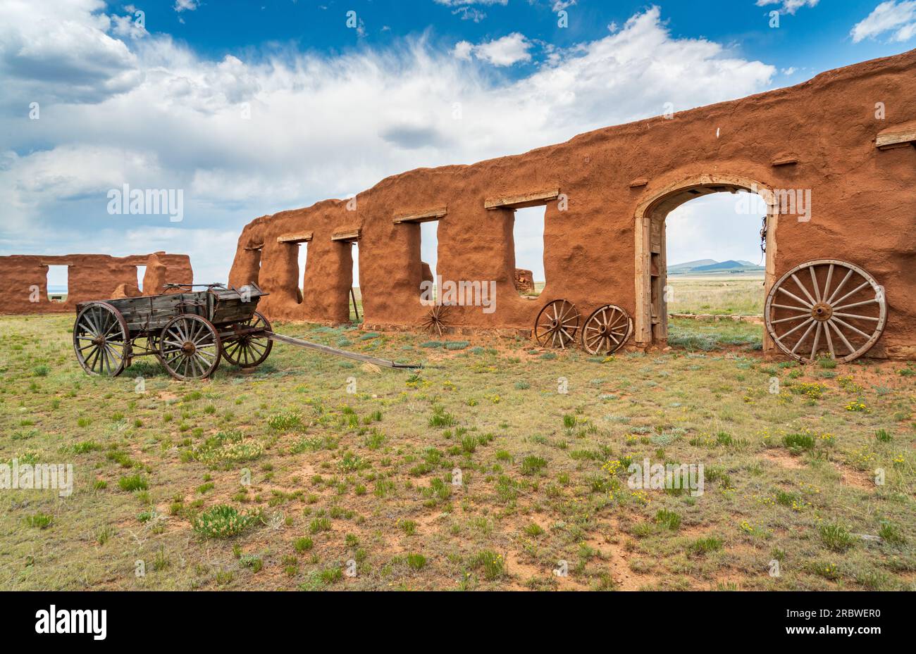 Fort Union National Monument, NPS Site in in New Mexico Stock Photo - Alamy