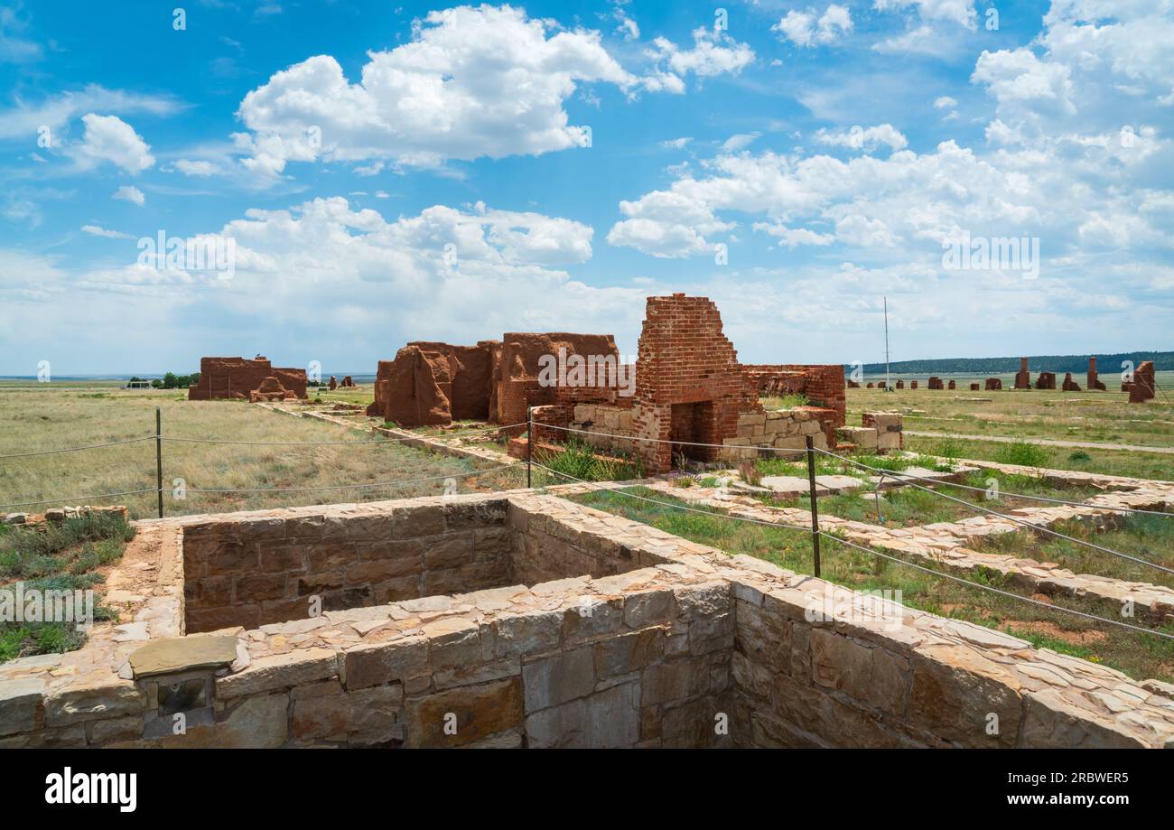 Fort Union National Monument, NPS Site in in New Mexico Stock Photo - Alamy