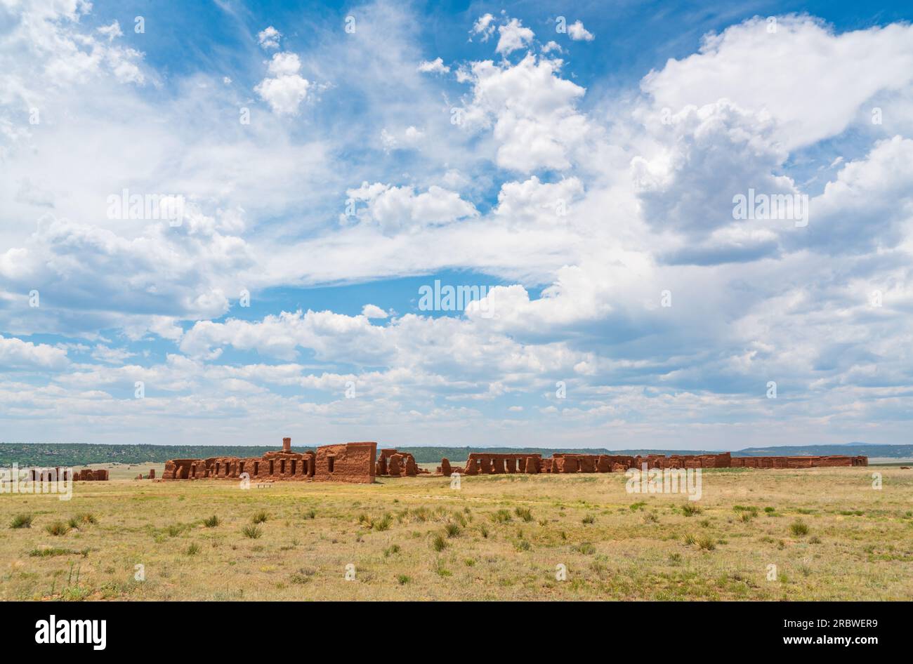Fort Union National Monument, NPS Site in in New Mexico Stock Photo - Alamy