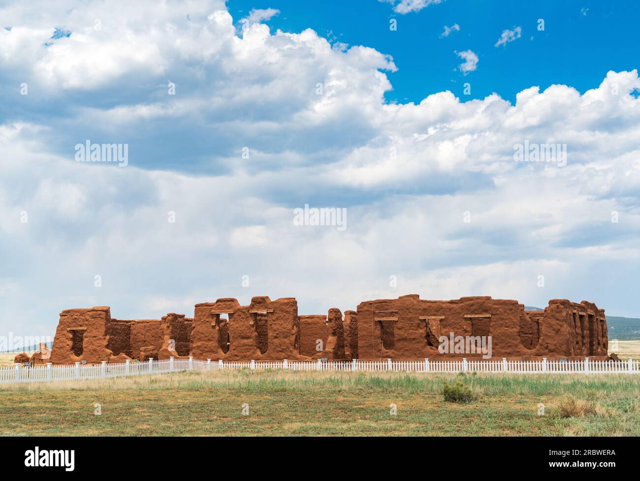 Fort Union National Monument, NPS Site in in New Mexico Stock Photo - Alamy
