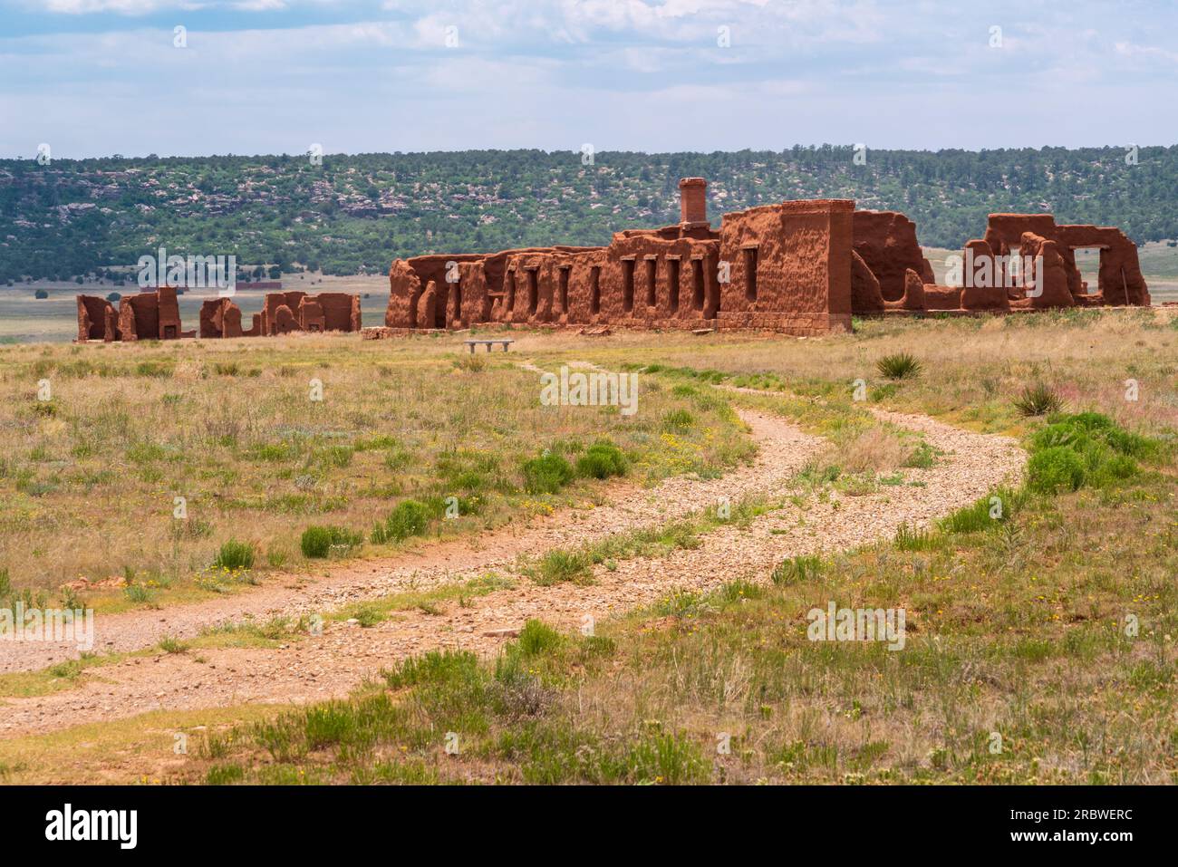 Fort Union National Monument, NPS Site in in New Mexico Stock Photo - Alamy