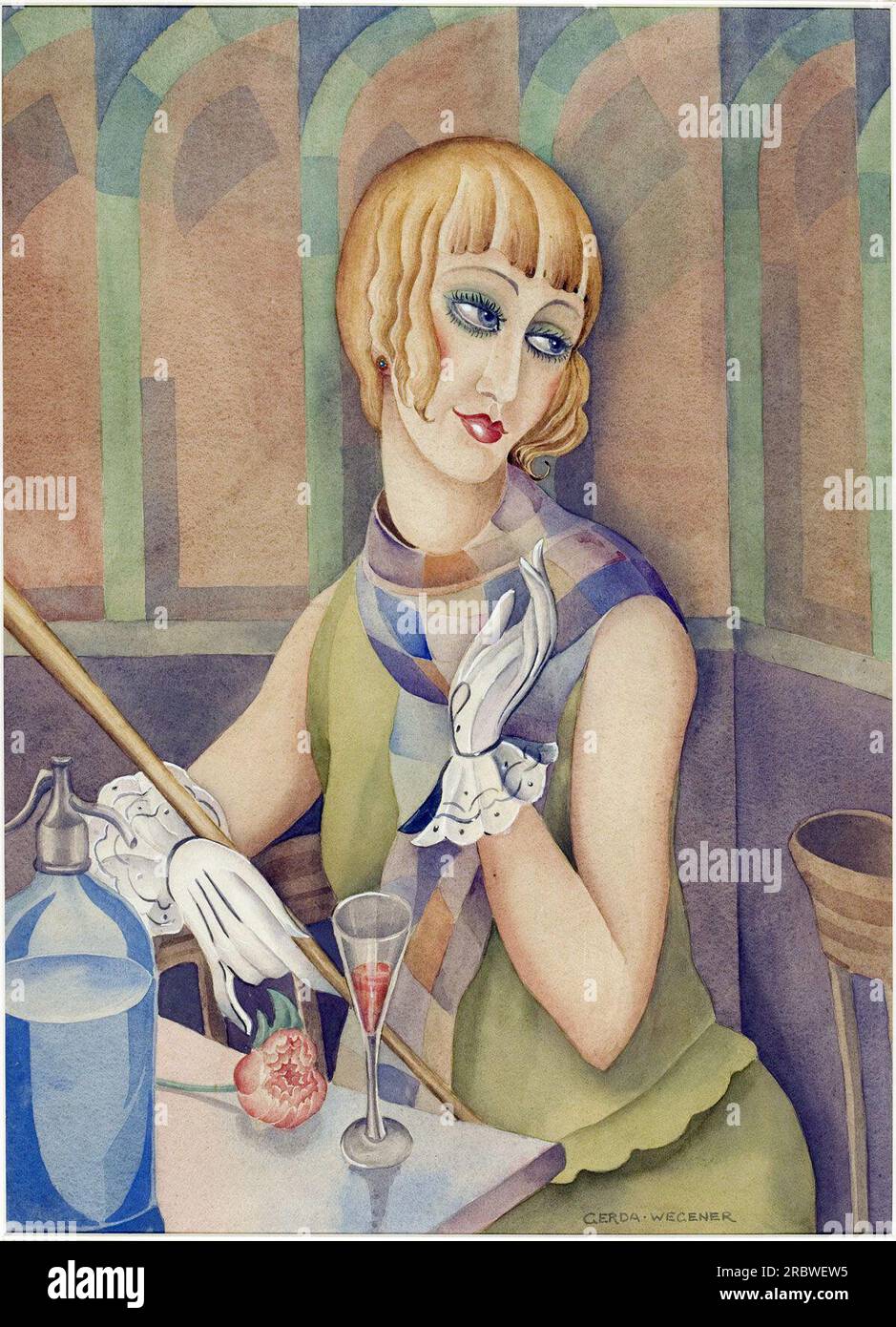 Lili Elbe 1928 by Gerda Wegener Stock Photo - Alamy