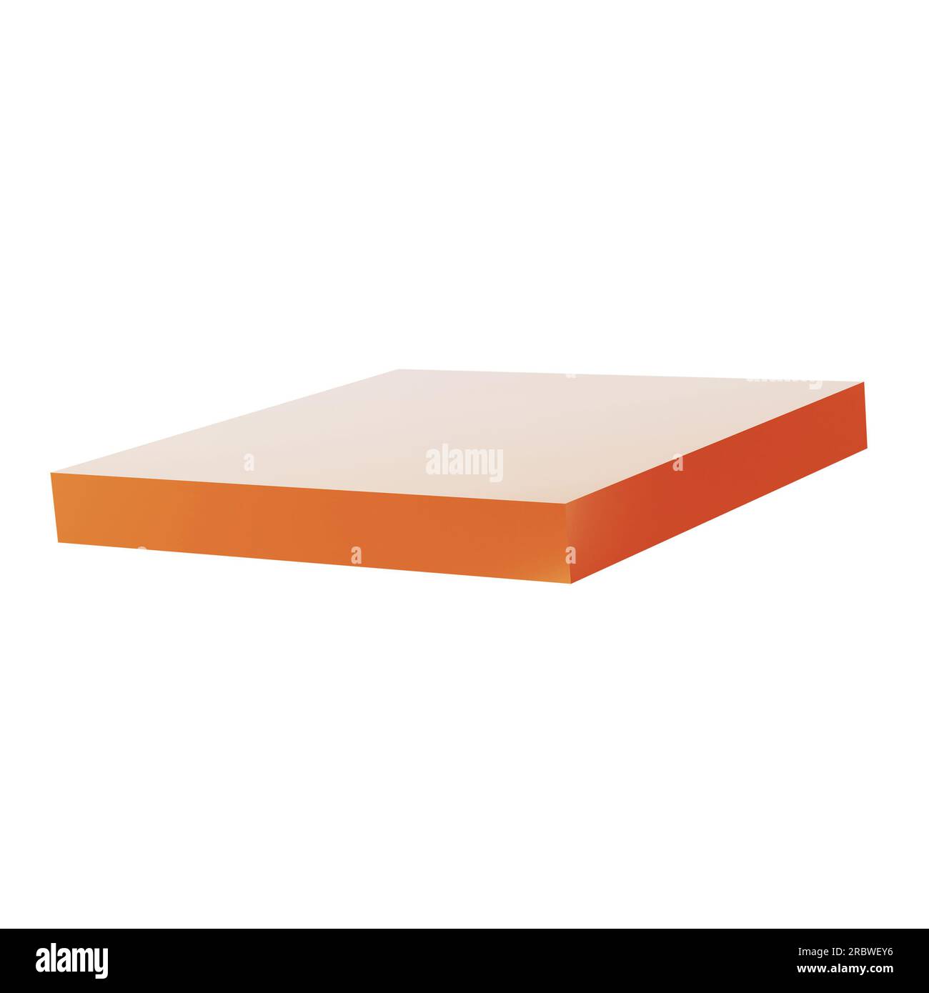 3d metal rectangle abstract geometric shape golden podium. Realistic ...