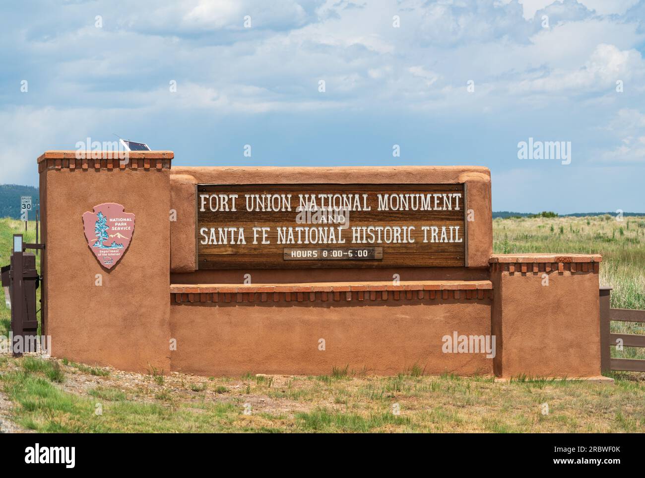 Fort Union National Monument, NPS Site in in New Mexico Stock Photo - Alamy