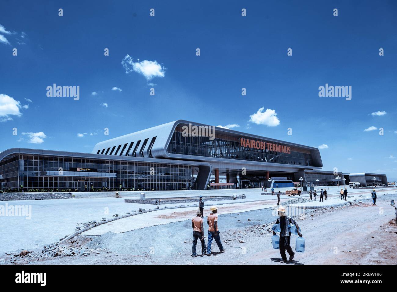 Kenya Railways Corporation Mombasa–Nairobi Standard Gauge Railway China ...