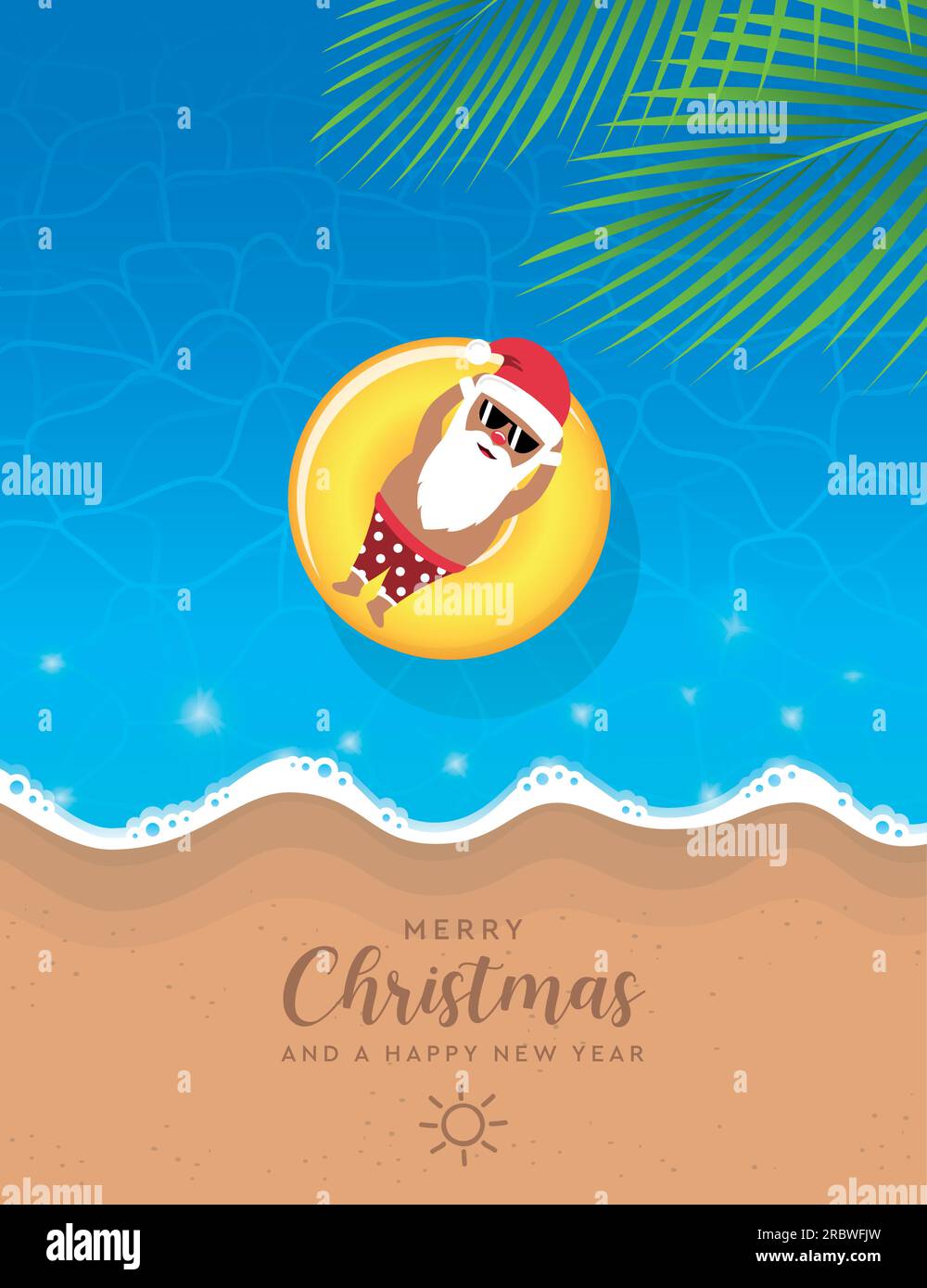 Relaxing on an inflatable ring in the sea hi-res stock photography and ...