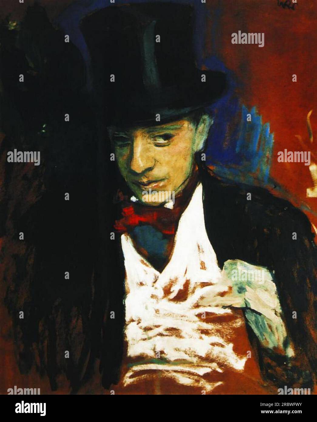 Portrait of Ignacy Pienkowski by Wojciech Weiss Stock Photo - Alamy