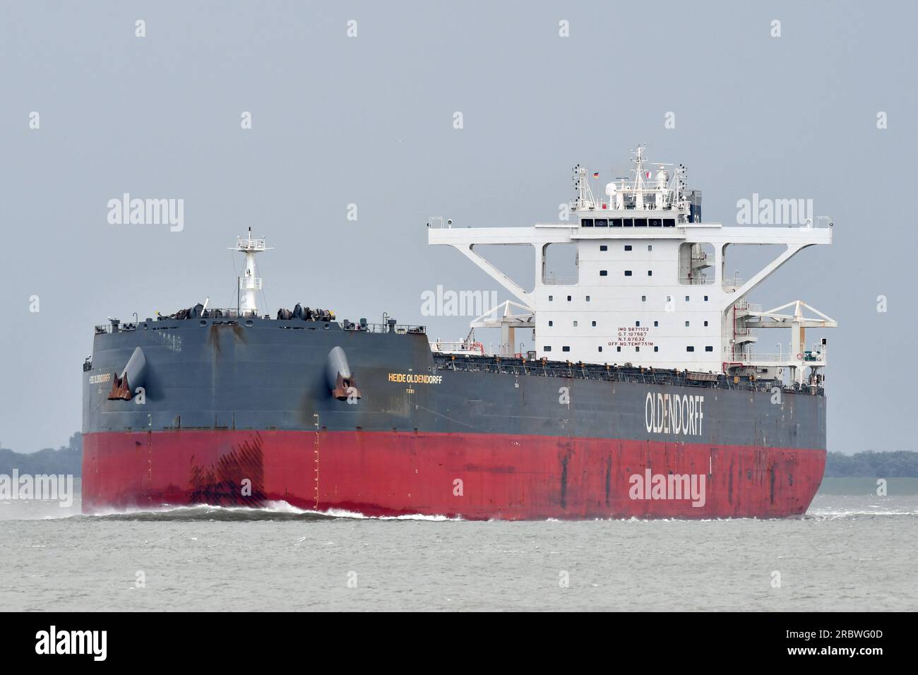 Capesize bulkcarrier HEIDE OLDENDORFF Stock Photo - Alamy
