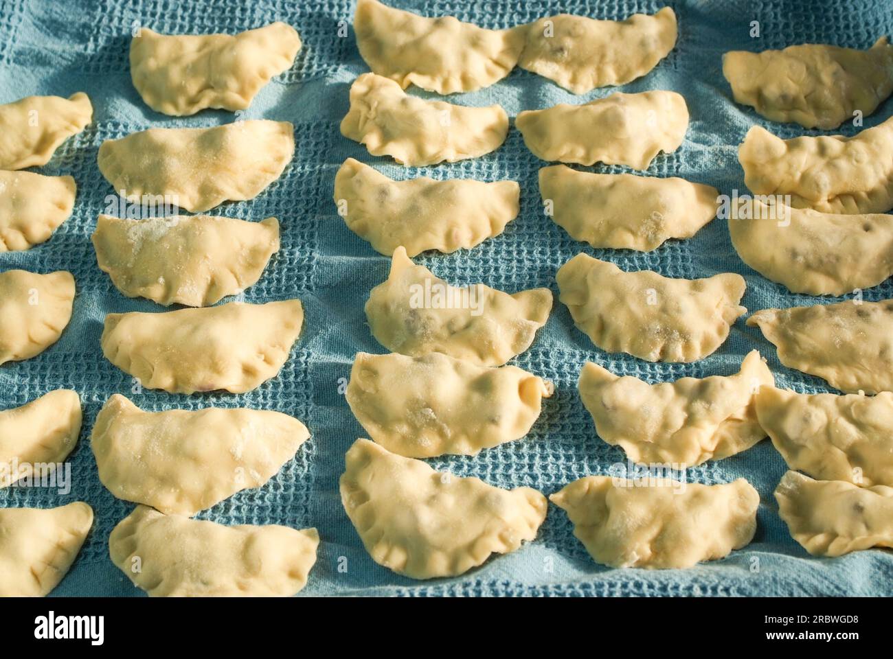 step by step making blueberry dumplings pierogi varenky at home ...