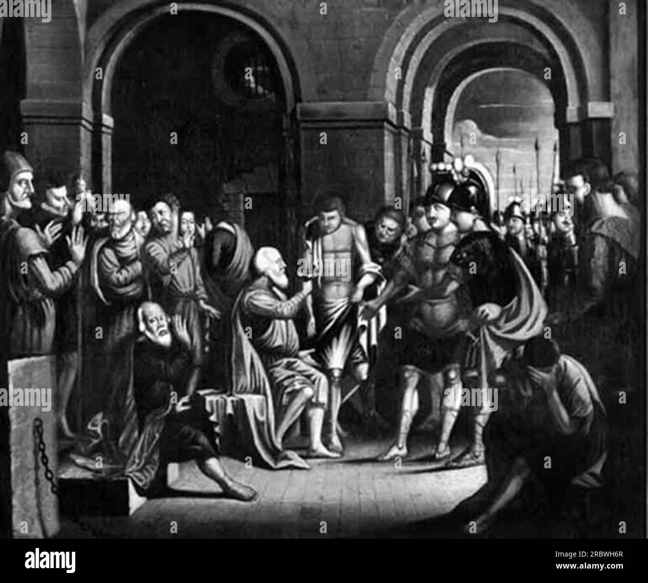 Death of socrates painting hi-res stock photography and images - Alamy