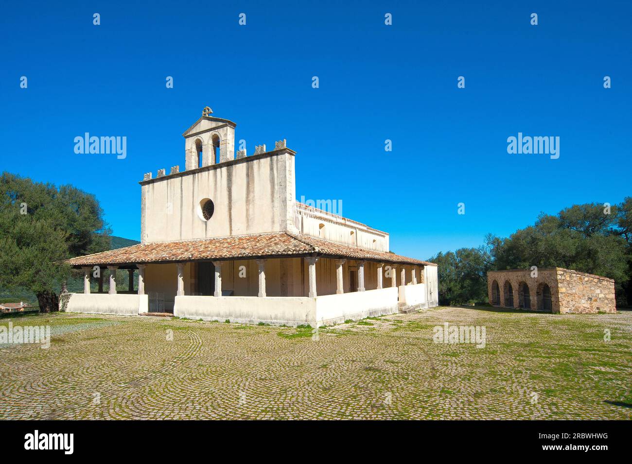 San Sisinnio Church, Villacidro, Sardinia, Italy, Europe Stock Photo ...