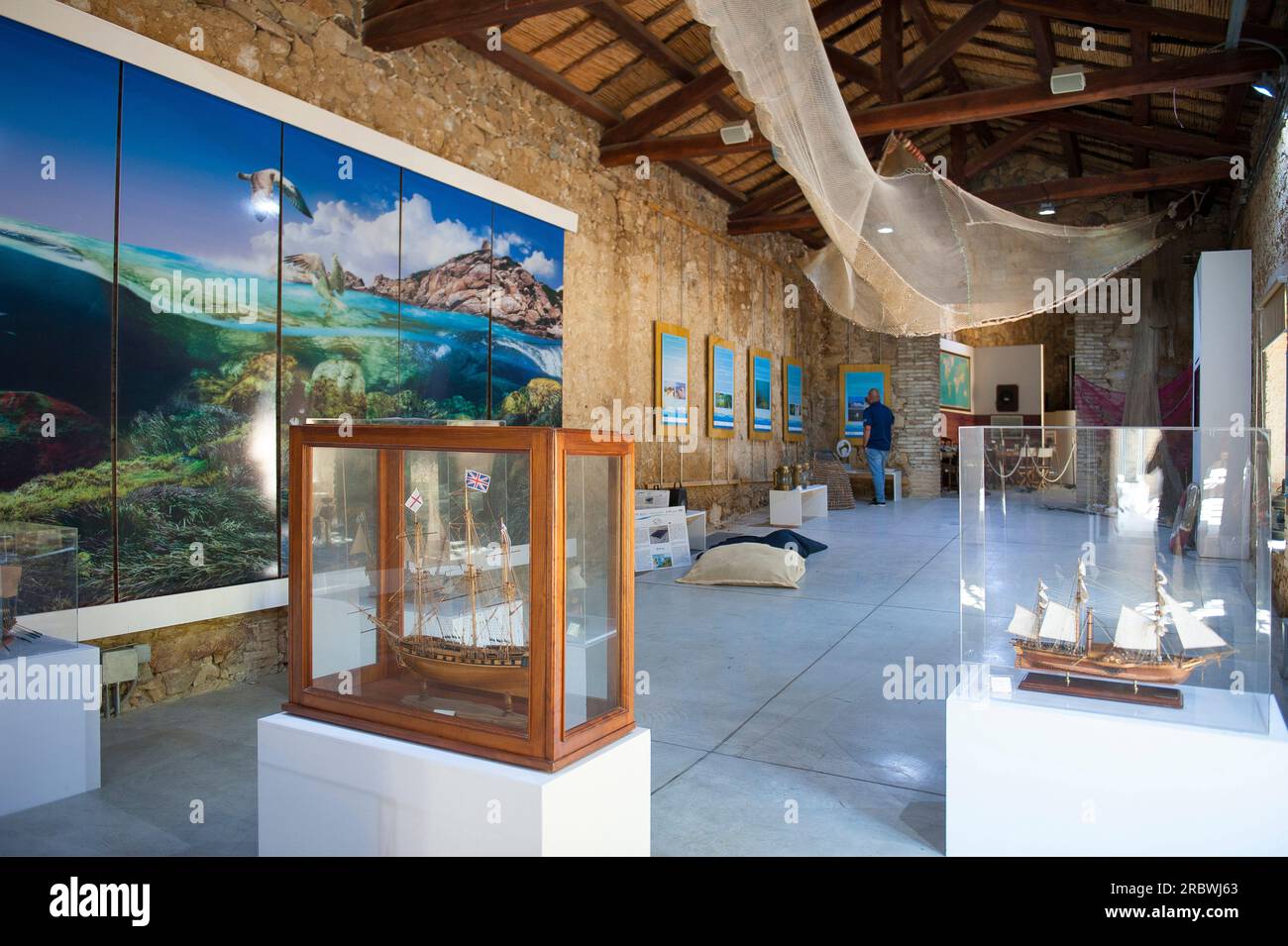 Museo del Mare (sea Museum), Natural Park, Villasimius, Sardinia, Italy ...