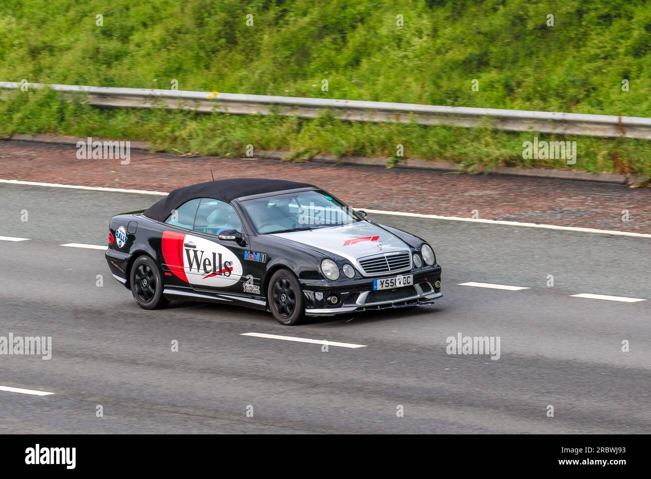 Wells Computer Associates 2001 BLACK Mercedes Benz CLK Avantgarde Komp ...