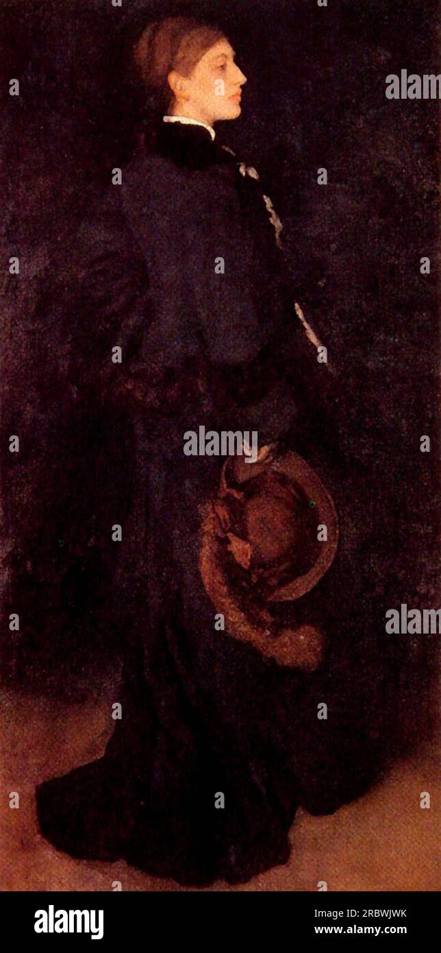 Arrangement in brown and black whistler hi-res stock photography and ...