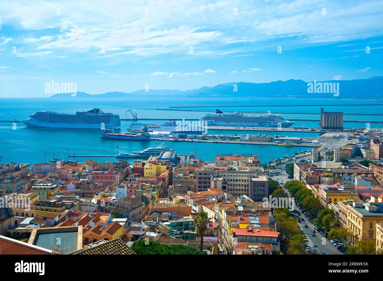 Cagliari cruise port hi-res stock photography and images - Alamy