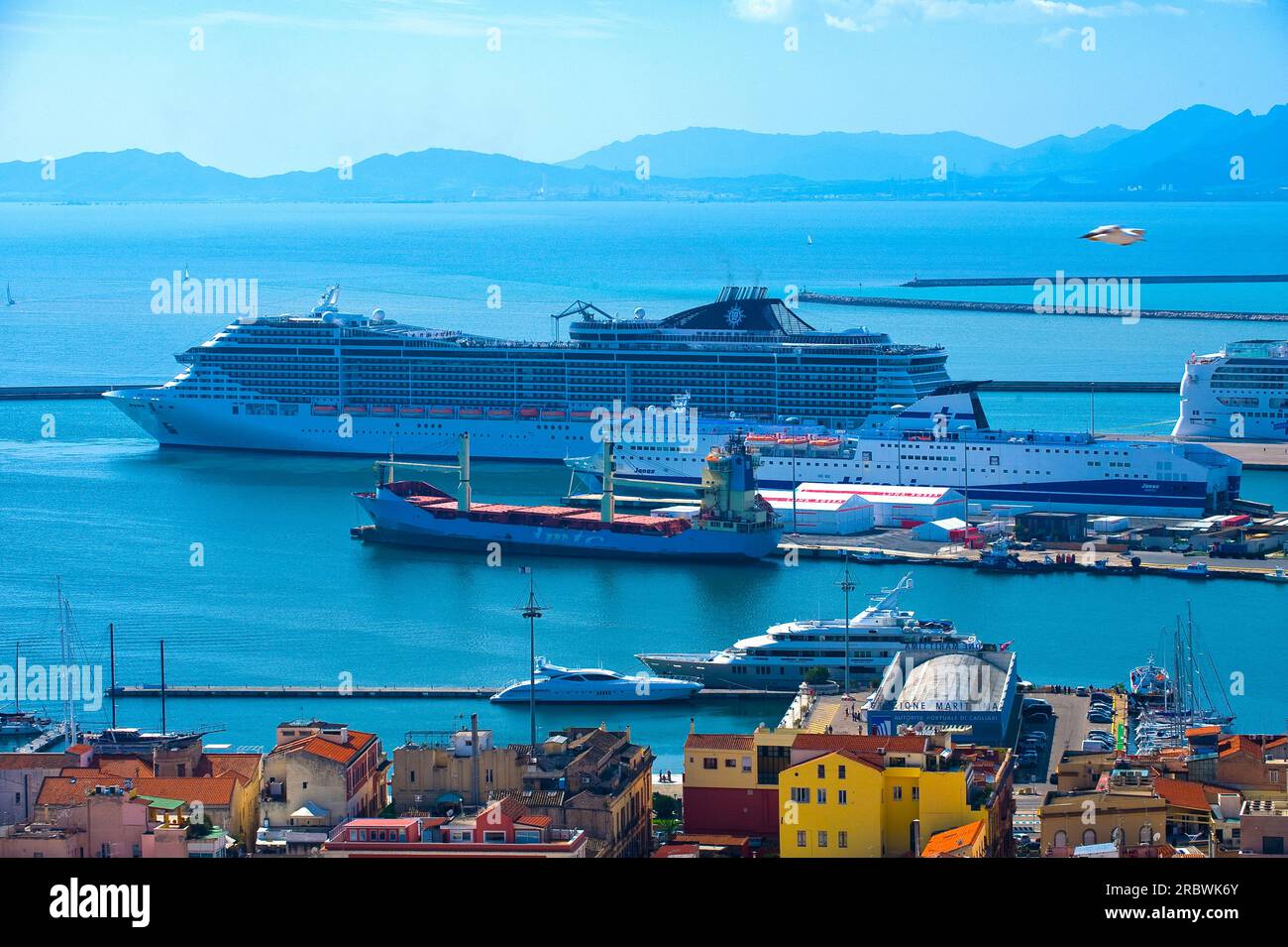 Cagliari cruise port hi-res stock photography and images - Alamy