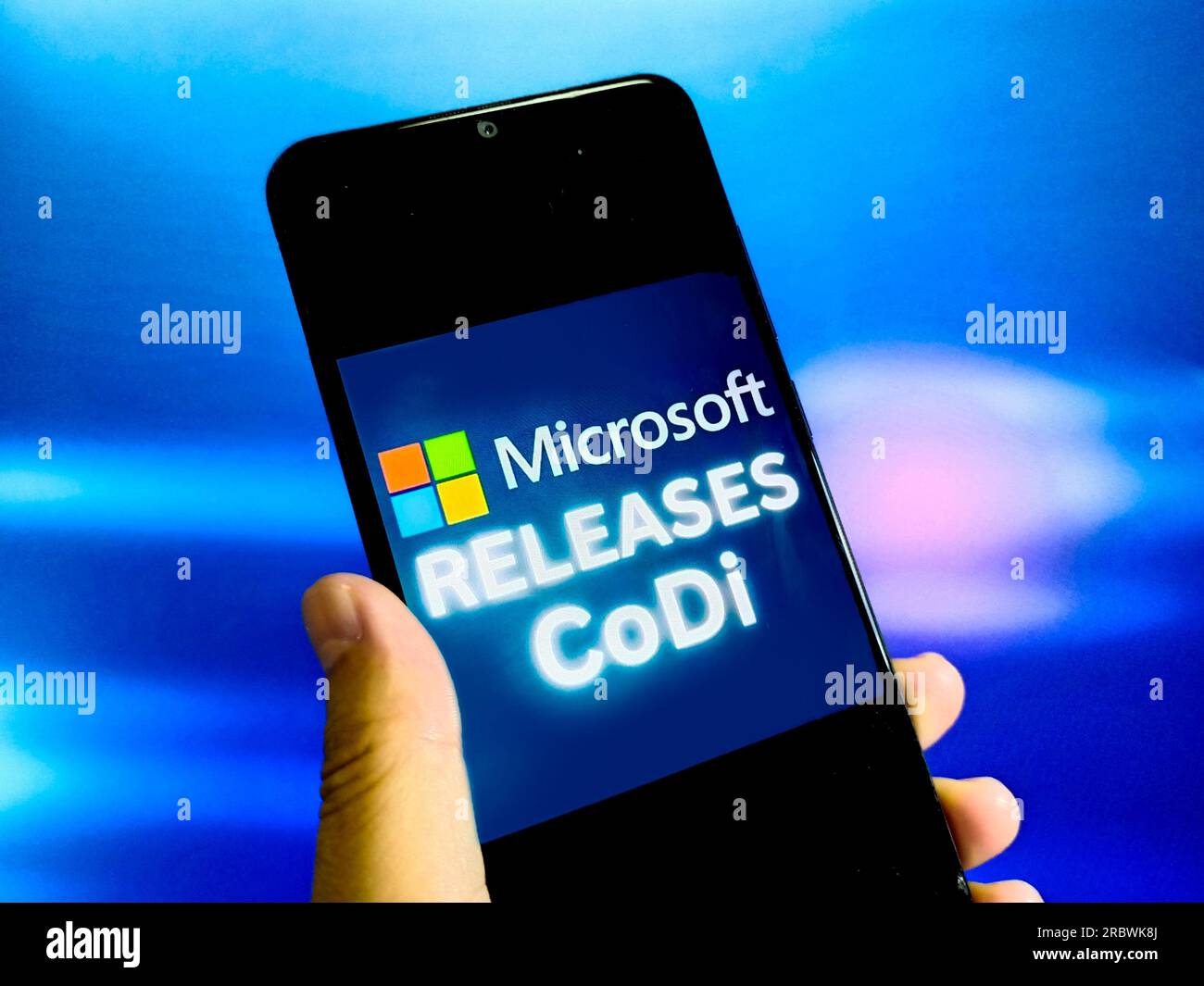Microsoft artificial intelligence model codi jiangsu province china hi-res stock photography and ...